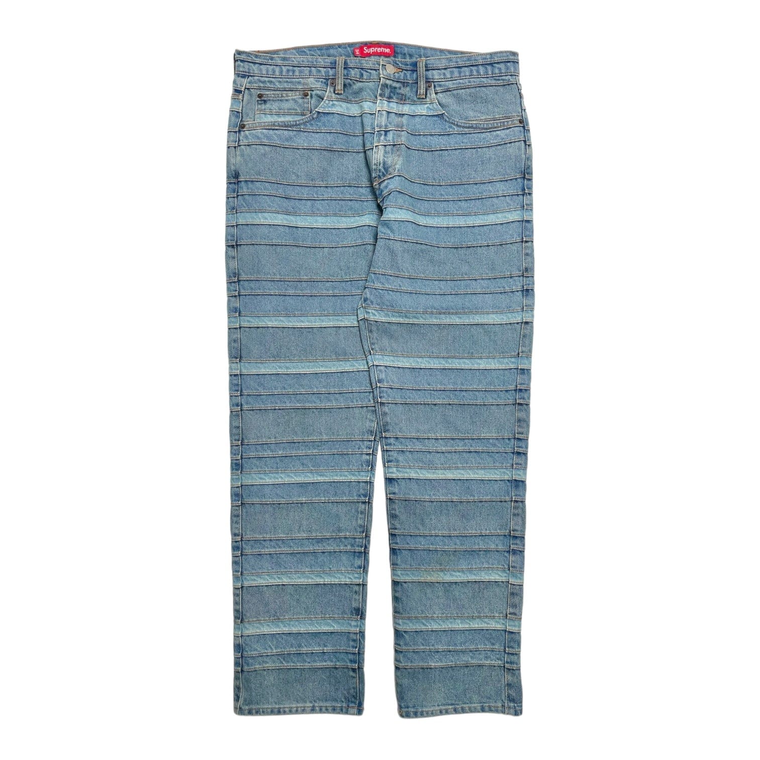 Supreme Layered Jean Washed Blue Pre-Owned