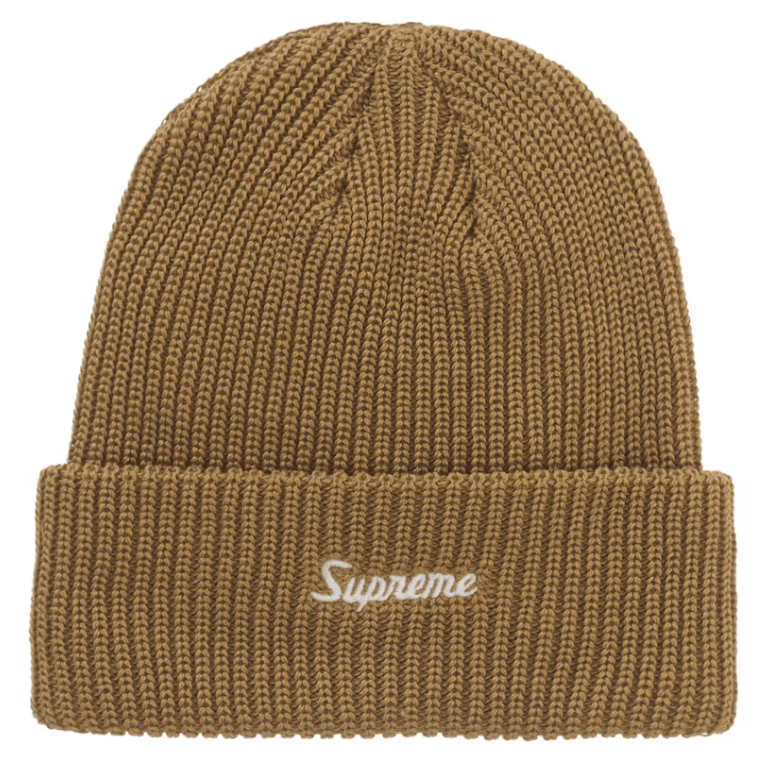 Supreme Loose Gauge Beanie (FW25) Mustard