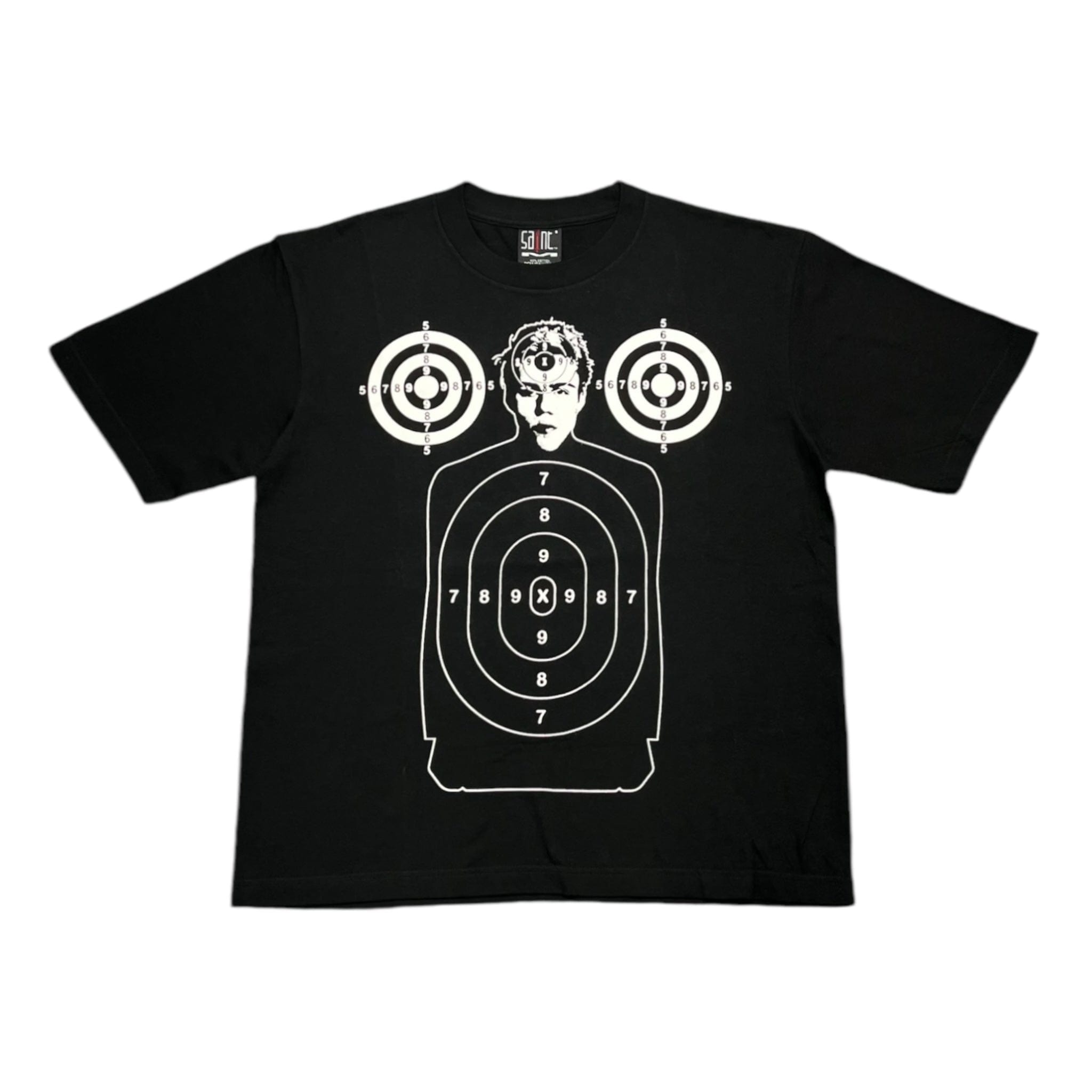 Saint Michael x Kid Laroi Scope Short Sleeve Tee Shirt Black
