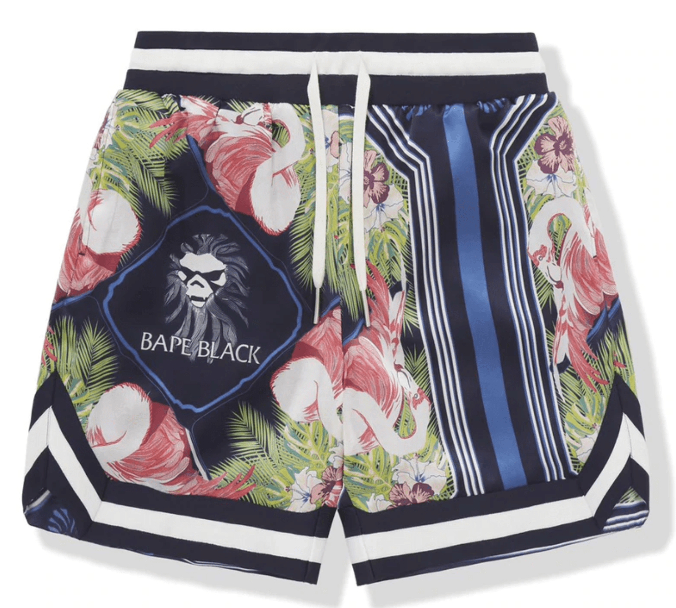 BAPE Silk Shorts Blue – Origins NYC
